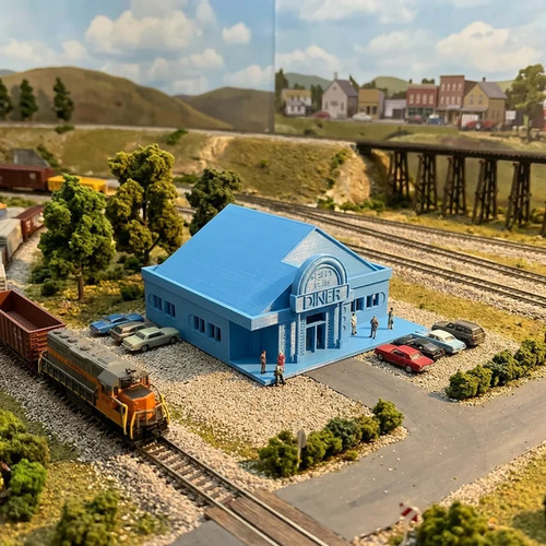 N Scale Happy Days Diner | eBay