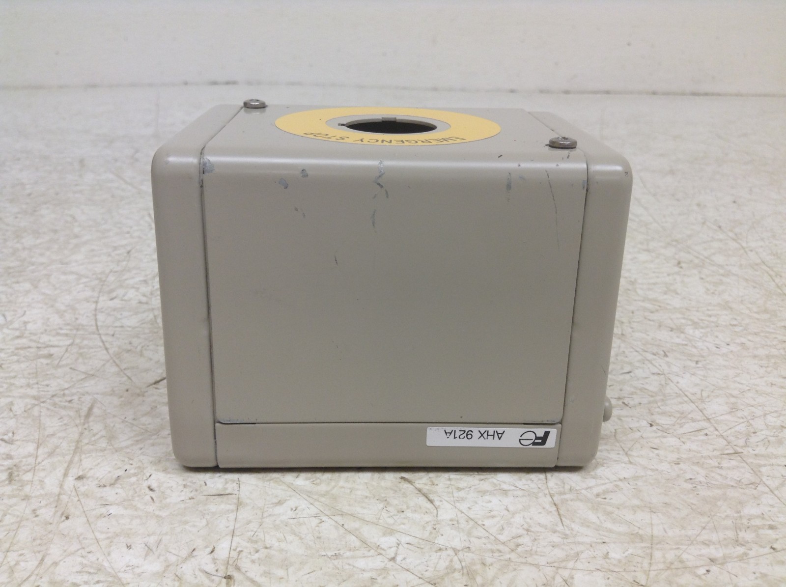 Fuji Electric FE AHX921A Steel 1 Pushbutton Enclosure AHX 921A | eBay