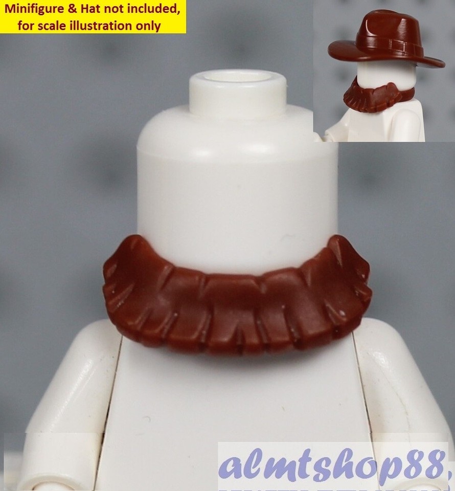 LEGO - Minifigure Beards - Wizard King Old Man Male Santa Harry Potter ...