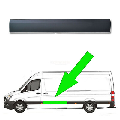 Mercedes Sprinter LWB / MWB Plastic Protective Side Moulding Trim N/S ...