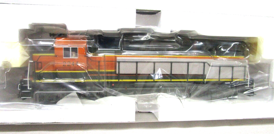Atlas Master HO Scale BNSF EMD GP38 Diesel Locomotive #2244 NOS Sealed ...