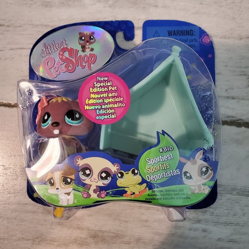 Littlest Pet Shop LPS #810 SPECIAL EDITION BEAVER w/ Tent 2008 | eBay
