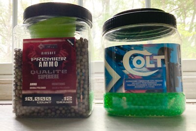 Plastic BBs mixed lot (for airsoft) .12 Grams 6mm | eBay