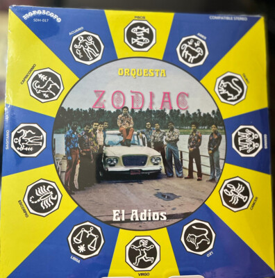 RARE salsa LP Orquesta Zodiac El Adios Horoscopo Records Reissue No ...