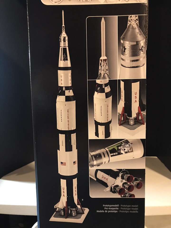REVELL 03704 APOLLO 11 SATURN V ROCKET MODEL KIT-NIB-1:96 SCALE | eBay