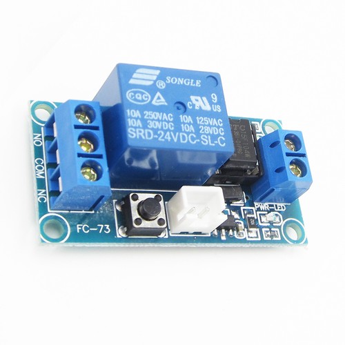 1 Channel 24V Latching Relay Module Board with Touch Bistable Switch | eBay