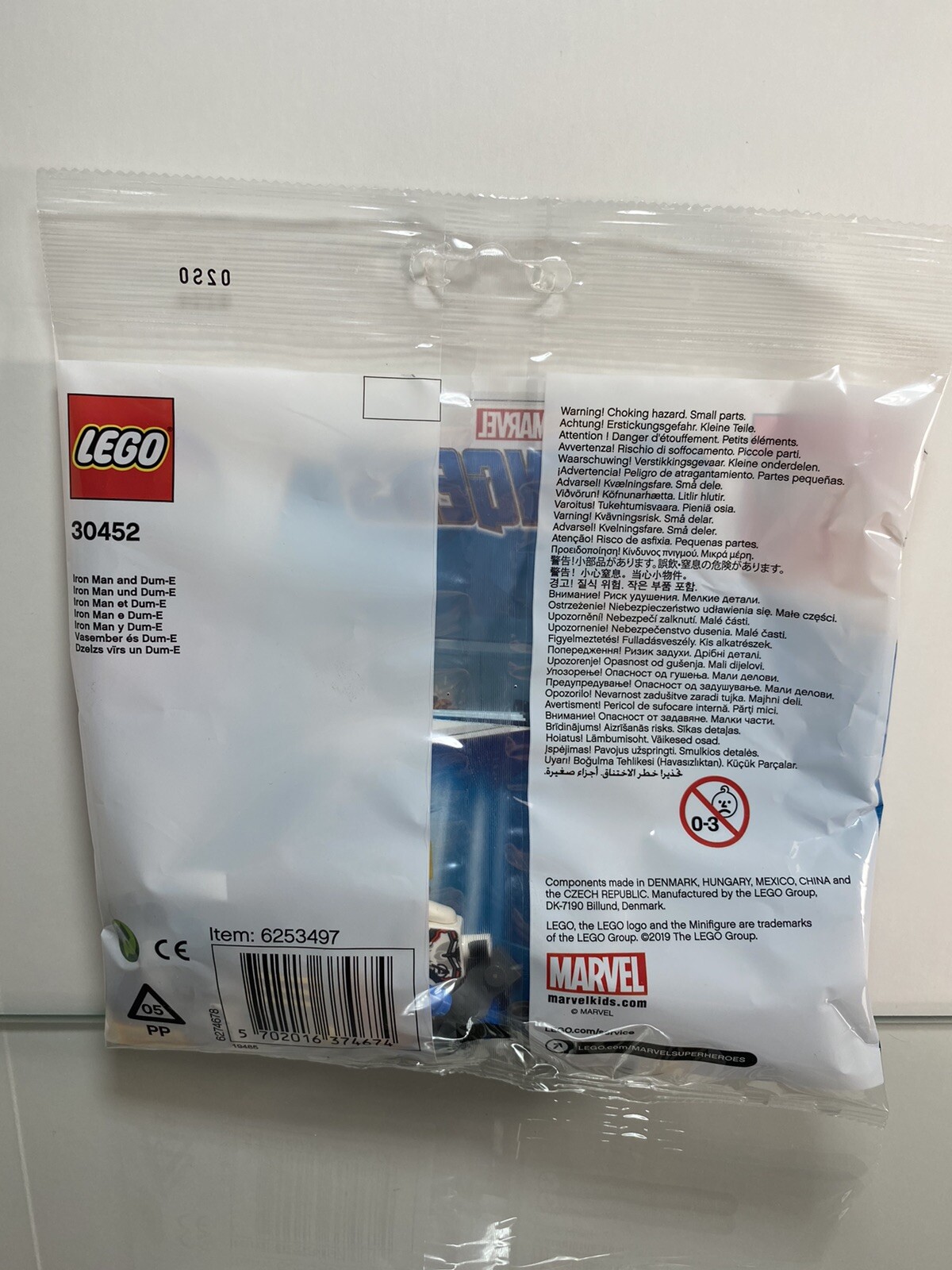 Lego-Marvel Avengers 30452 Iron Man And Dum-E Polybag 673419306164 ...