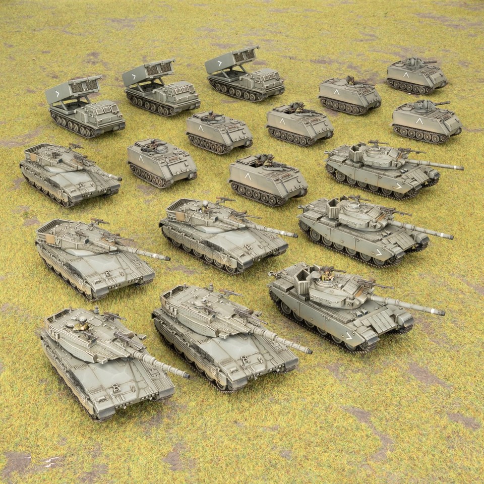 Team Yankee WW3 - Israeli Starter Force : Merkava Tank Company (Limited ...