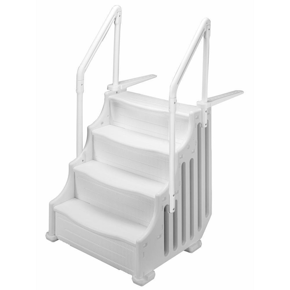 Mighty Step Above Ground Pool Steps | eBay