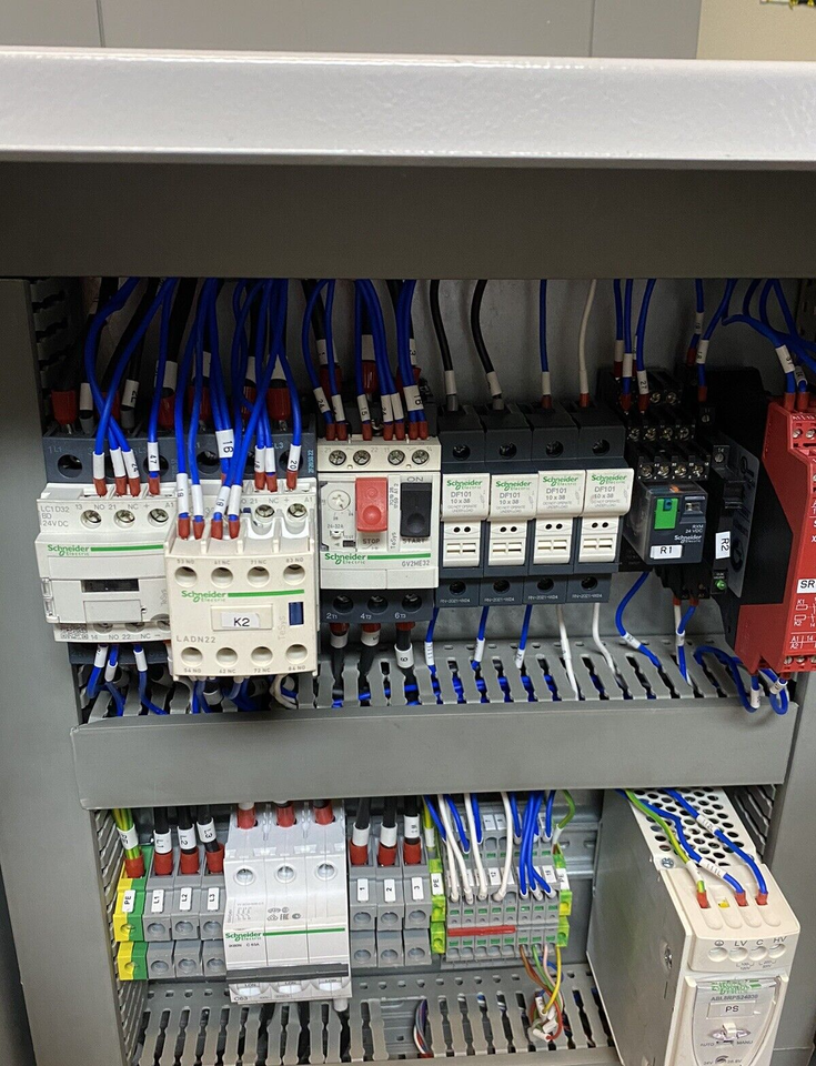 Electrical Control Panel with Disconnect, Counter/Timer, Power Supply ...