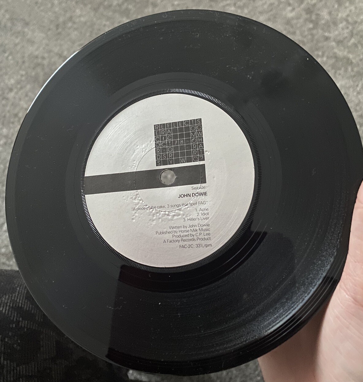 FAC-2 - A Factory Sample, 2 7” Vinyls, 1979 - Factory Records ...