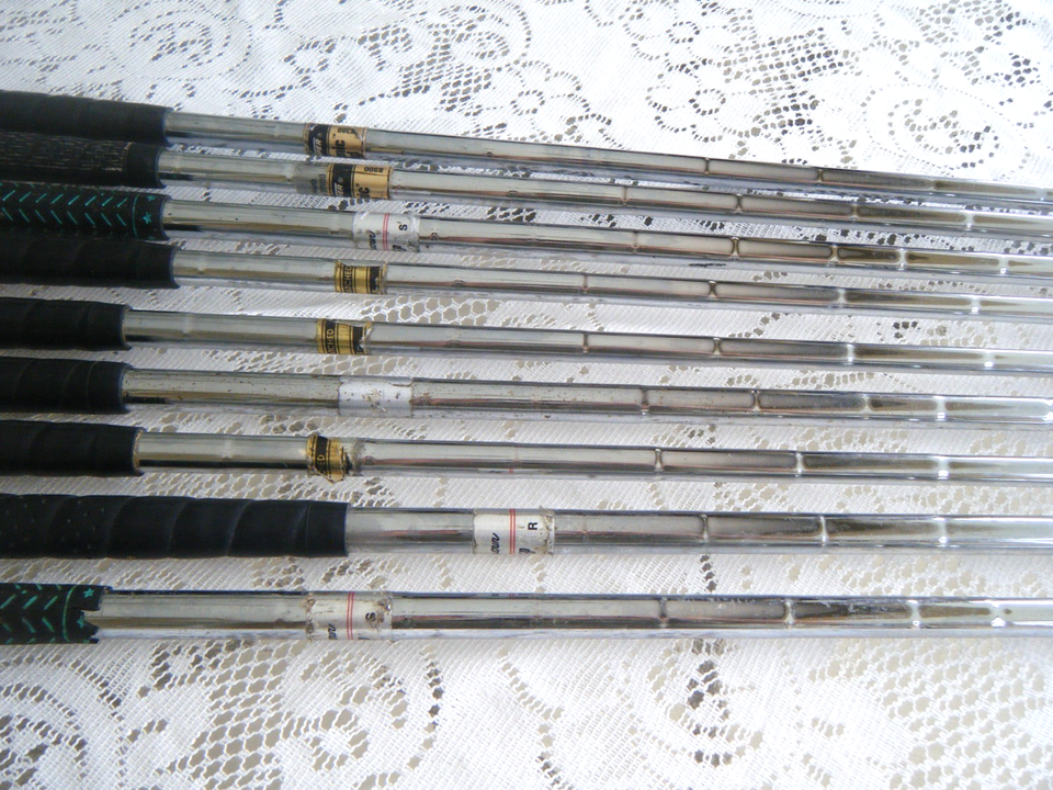 TOMMY ARMOUR 845s SILVER SCOT-9 IRONS SET 3,4,5,6,7,8,9,W,P-RH-STEEL S ...