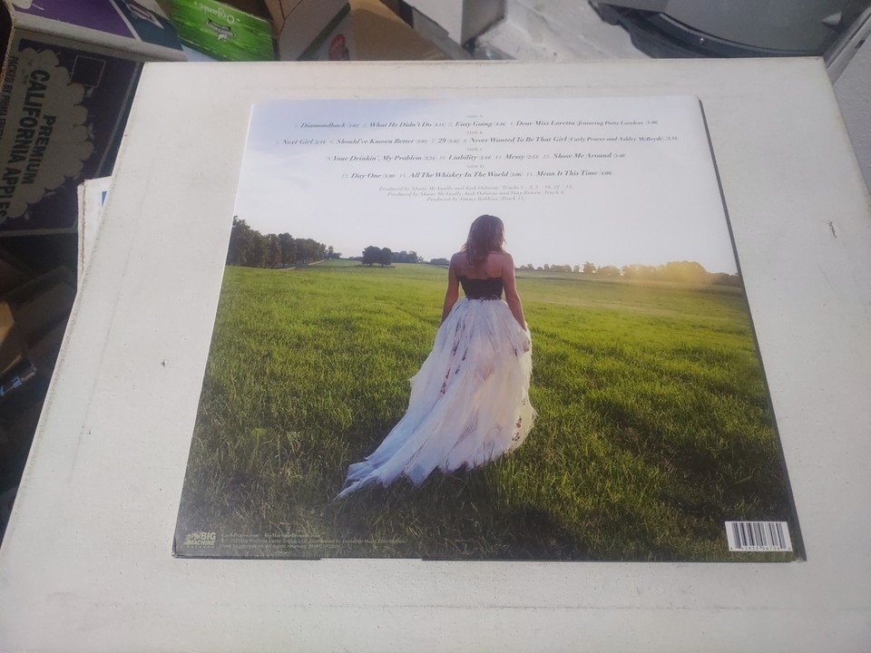 CARLY PEARCE 29: WRITTEN IN STONE DOUBLE GREEN VINYL RECORD ALBUM ...