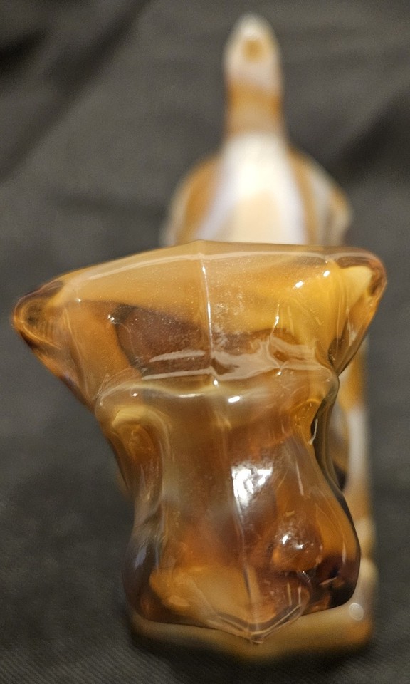 Imperial Caramel Slag Glass Scottie Champ Sealeyham Terrier Dog ...