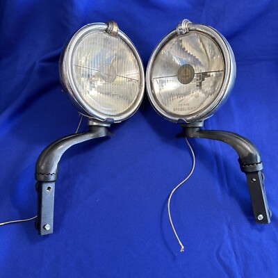 Trippe Senior Speedlight Vintage Fog Driving Lights Barn Fresh Working ...
