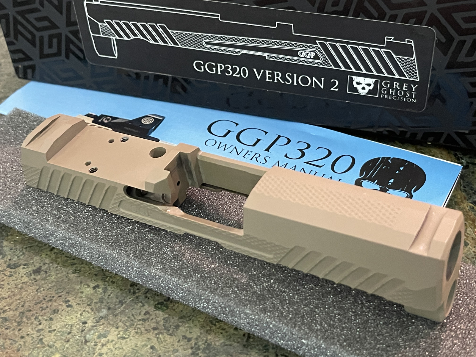Grey Ghost Precision GGP-320 V2 Slide for SIG P320 compact RMR cut ...