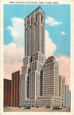 Postcard New York The Lincoln Building Unposted | eBay