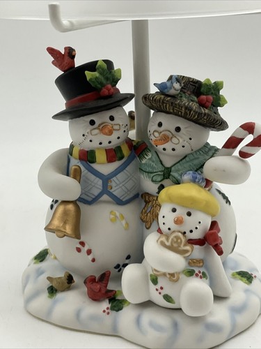 NEW IN BOX PartyLite "SNOWBELL FAMILY" Tealight Candle Lamp #P7866 | eBay