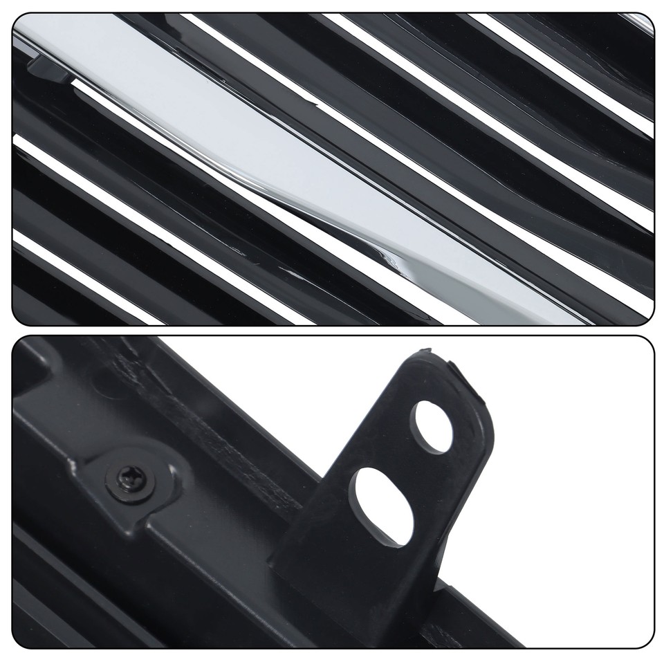 Chrome Plastic Front Upper Center Grille 22879627 Fit For Cadillac ATS ...