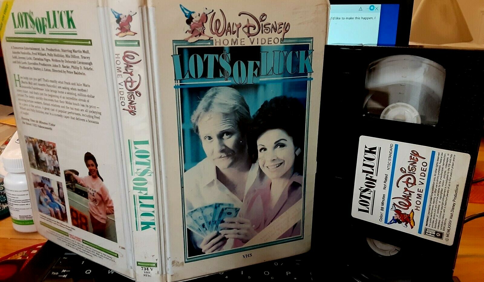 Vintage WALT DISNEY video collection RARE OOP HTF Embedded Big Box vhs ...