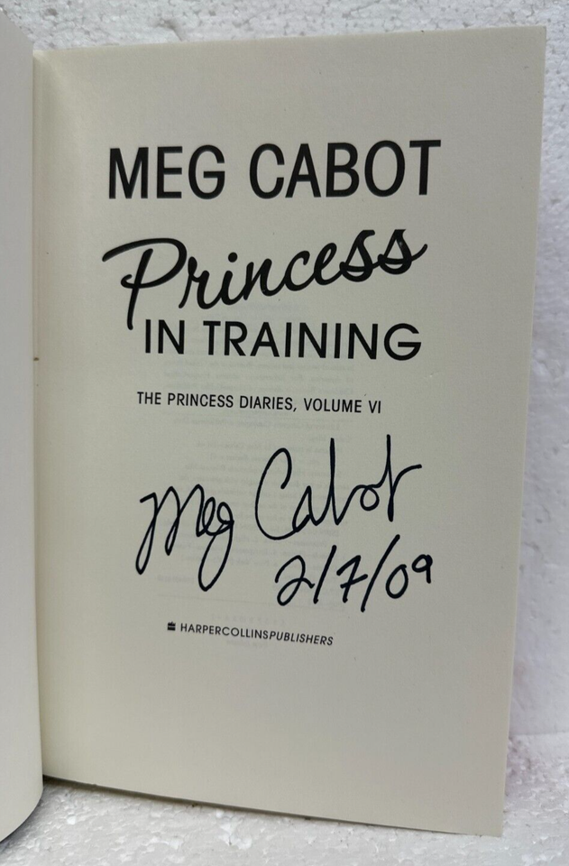 Princess in Training The Princess Diaries Volume VI 2005 Meg Cabot ...