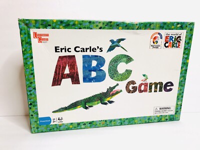 Eric Carle ABC Game University Games Preschool Educational | eBay