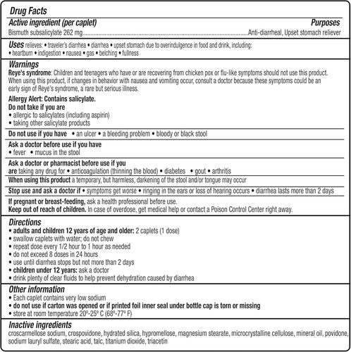 Kaopectate Multi-Symptom Anti-Diarrheal& Upset Stomach Reliever, 42 ...