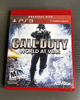 Call of Duty World At War (PS3) Greatest Hits Complete Tested Fast Ship ...