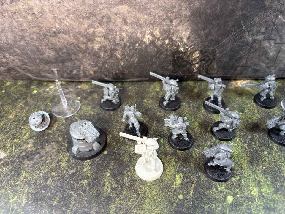 Warhammer 40k Tau Empire Fire Warriors Strike Team 10x (#1635) | eBay