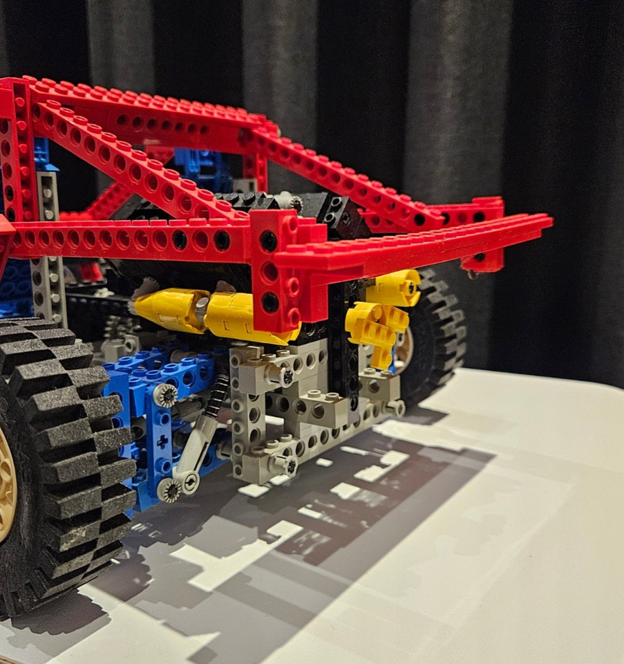 Lego 8865 Technic Test Car - Auto - Rennwagen 1988 rot inkl. OBA | eBay.de