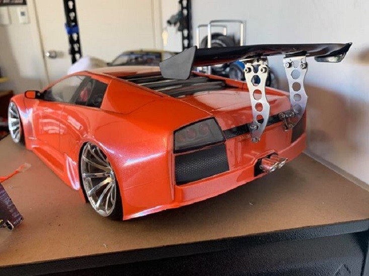 1:10 RC Clear Body Shell Lamborghini Murcielago 200mm suit Traxxas or ...