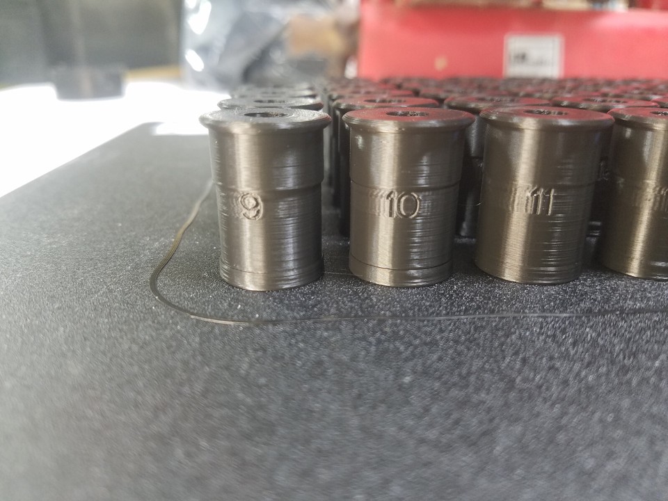 3D printed All of 52 Mec Powder Bushings Hornady Ponsness Warren ...