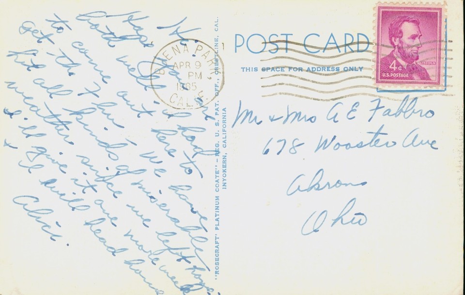 c1960 Big Kelly Silver Mine Postcard Red Mountain Ca Mining BW Photo | eBay