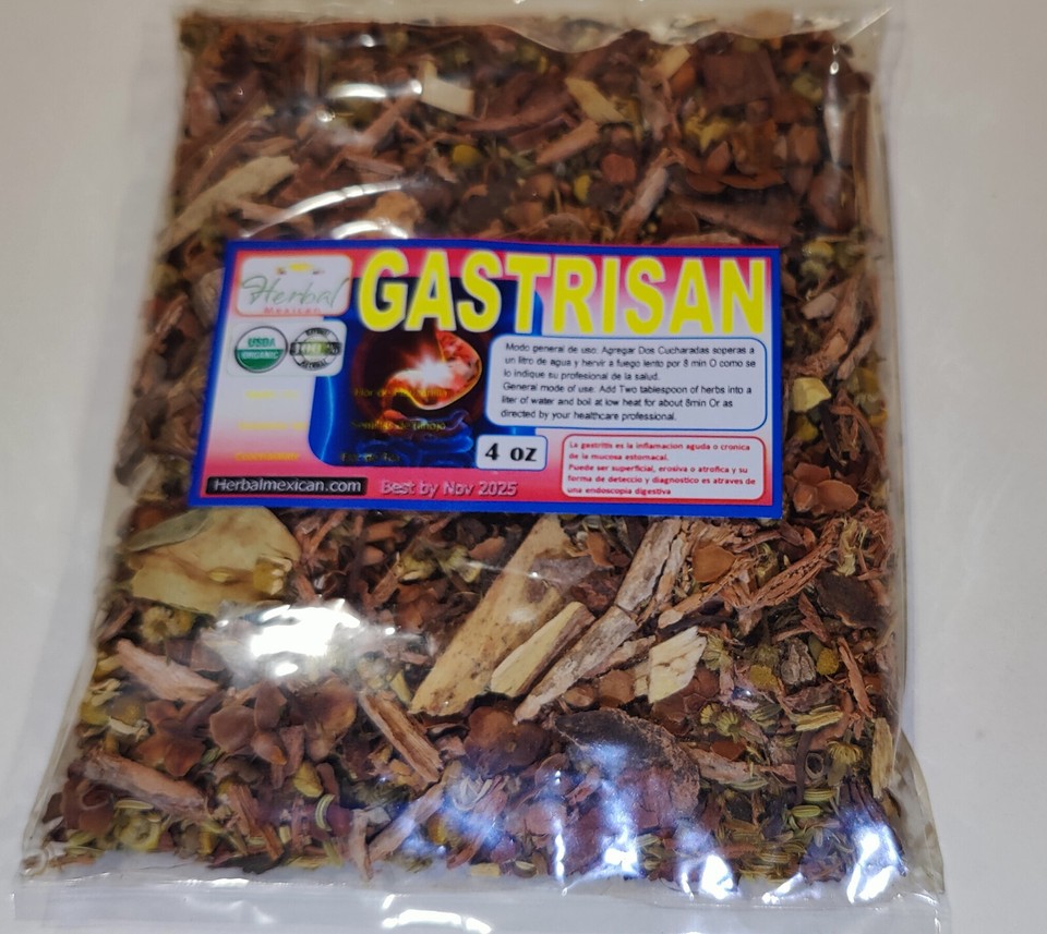 Gastrisan 4oz Natural Mexican Gastritis Blend | eBay