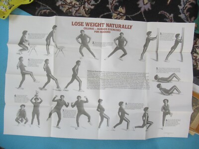 Vintage 1979 Lose Weight Naturally Rectangular Paper Poster-Rodale ...