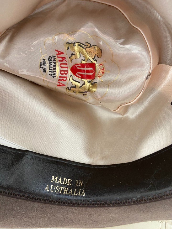 Akubra Australian Made Country Style - Authentic Cowboy WESTERN Hat ...
