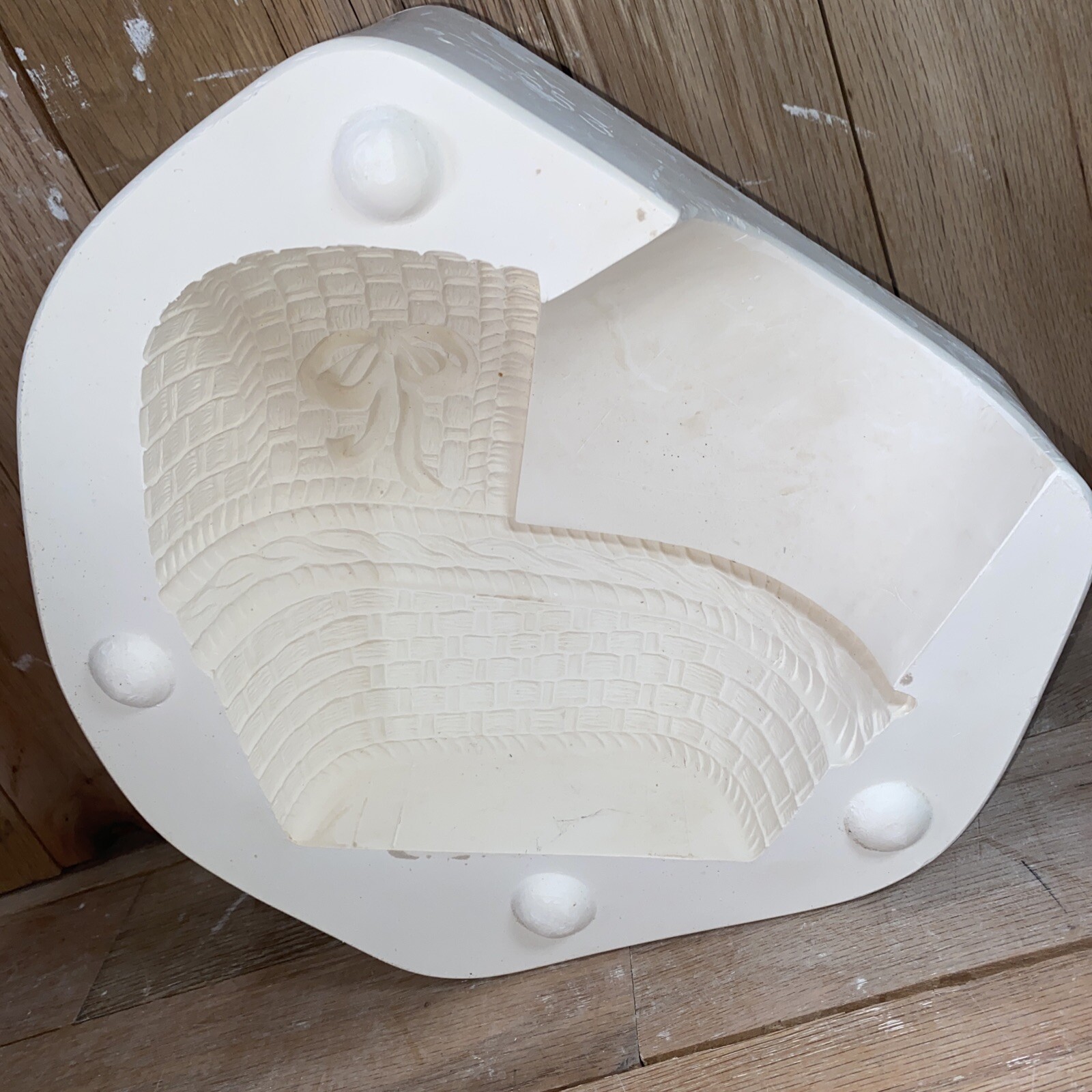 Macky Ceramic Slip Mold 653 Wicker Cradle Baby | eBay