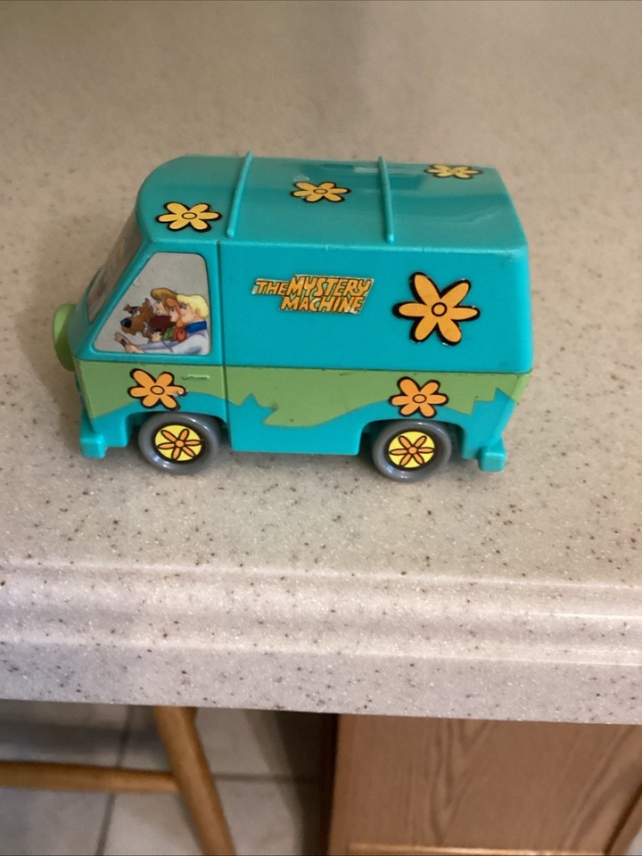 Scooby Doo Mini Mystery Machine With Digital Clock Rare Hanna Barbera ...