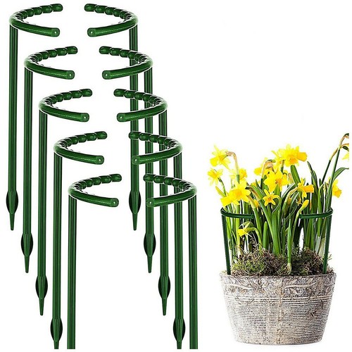 Pali per Piante 15,5x25 cm Fiori Giardino Verde Plastica Supporto ...