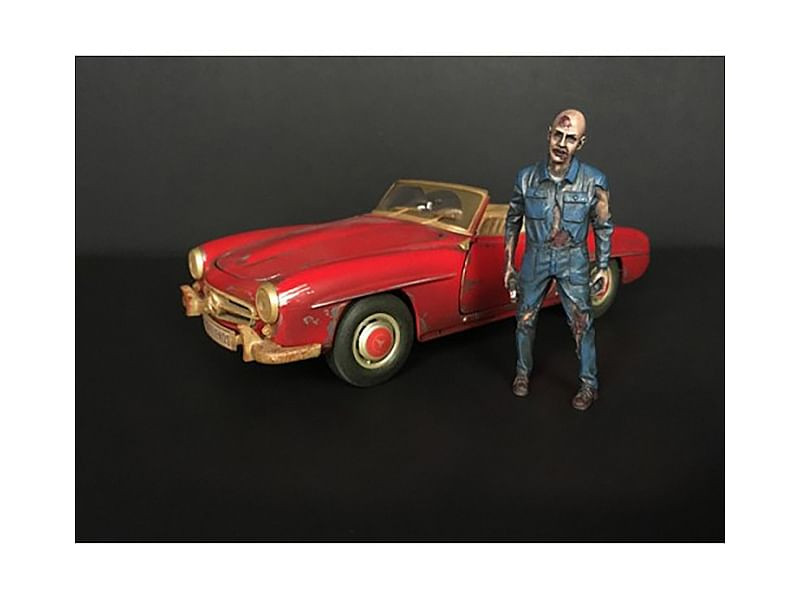 Zombie Mechanic Figurine I for 1/24 Scale Models by American Diorama | eBay