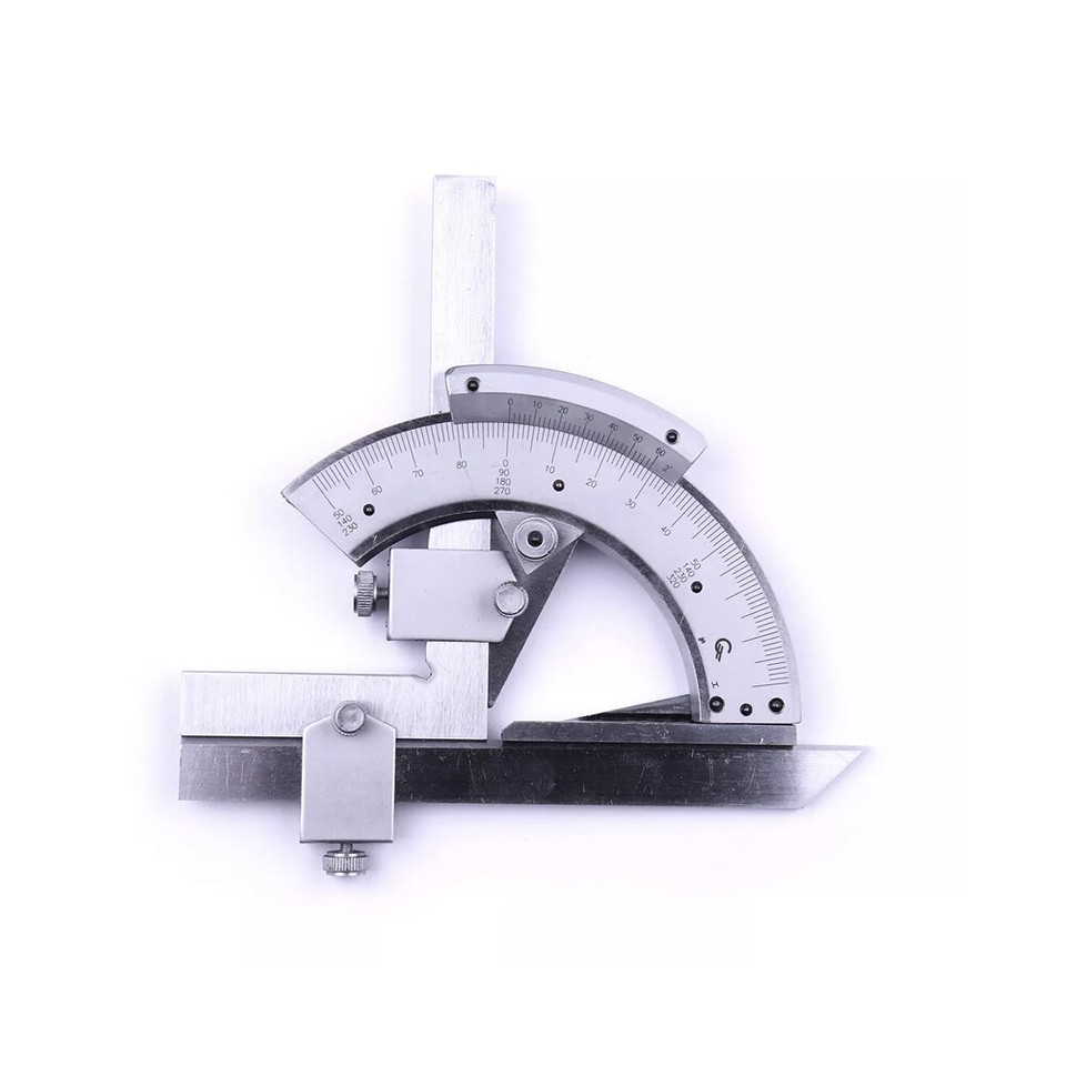 0-320° Precision Angle Measuring Finder Universal Bevel Protractor ...