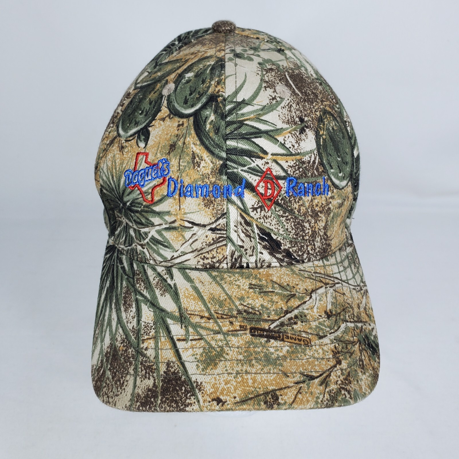 Doguet's Diamond D Ranch Camo Hat Adult Adjustable Strap Baseball Cap ...