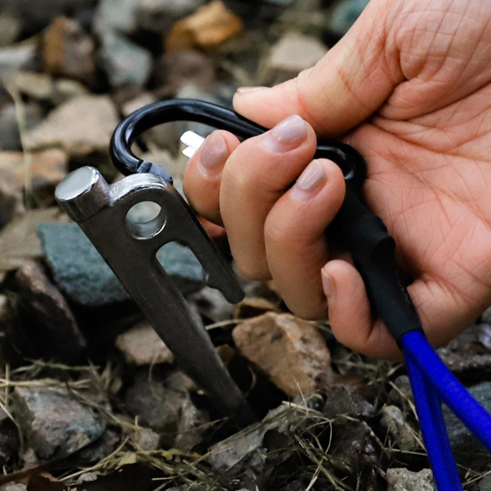 Carabiner Elastic Cord Hanging Hook Connector Latex Elastic Cord with ...