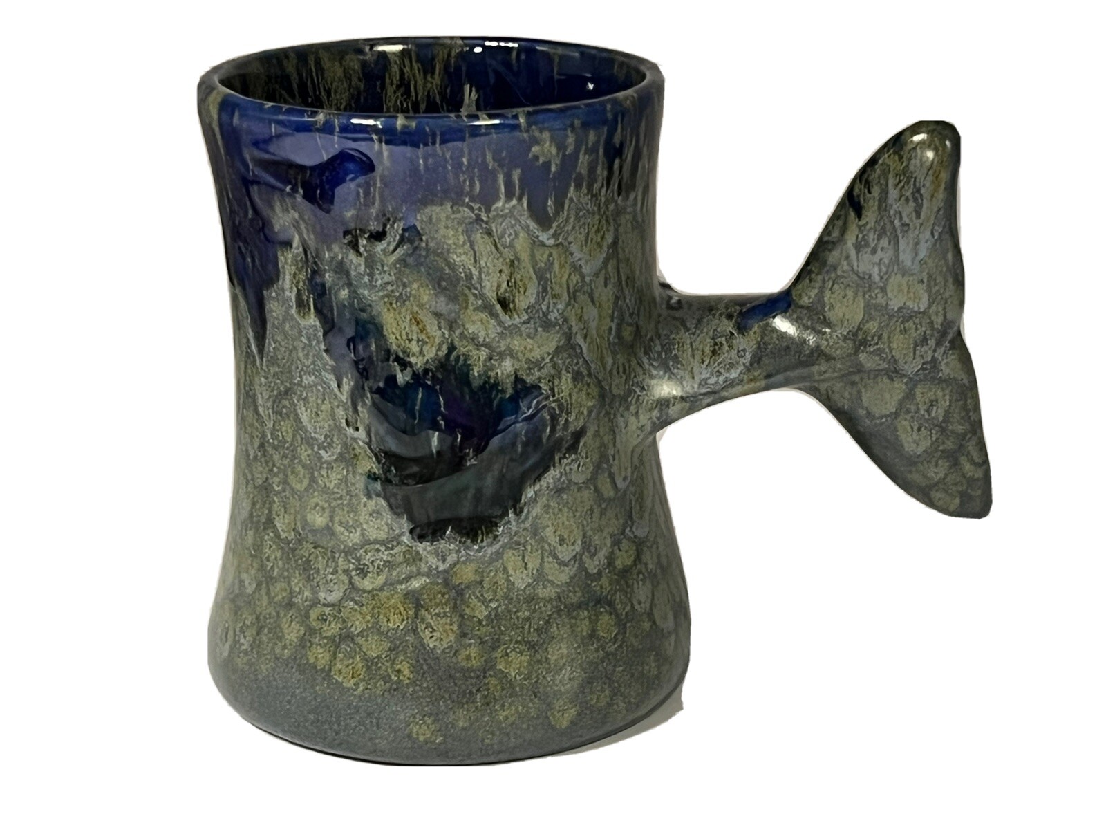 Vintage Doug Wylie Whale Large Mug 1981 Ronnie's Ceramic Company ...