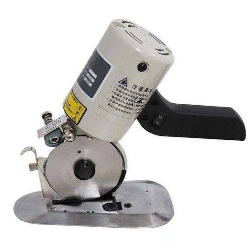 90mm Blade Electric Cloth Cutter Fabric Round Knife Cutting Machine ...