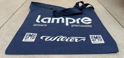 SACOCHE MUSETTE VELO CYCLISME TEAM LAMPRE LAMIERE PRERIVESTITE SANTINI ...