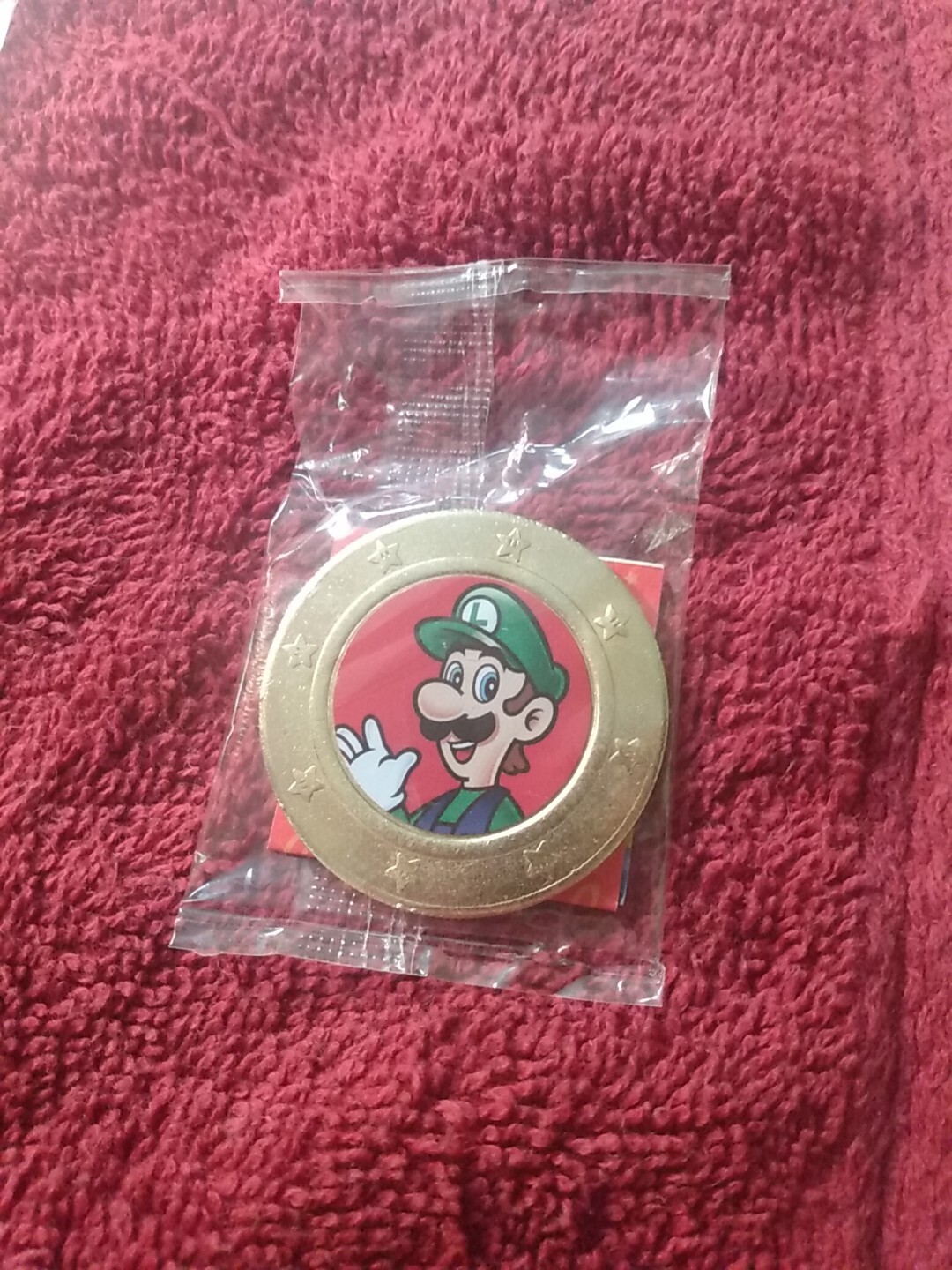 Super Mario Wonderball Coin - Luigi | eBay
