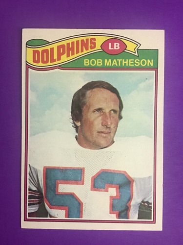 1977 TOPPS FOOTBALL SET BREAK CARD # 352 Bob Matheson NM/MT | eBay