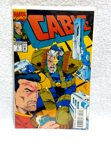 Marvel Comics Cable Issue #3 Direct Edition July 1993 | eBay
