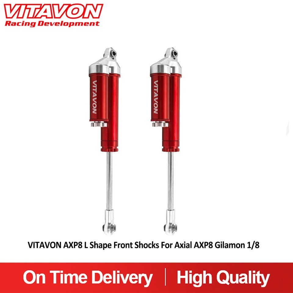 Vitavon AXP8 L Shape Front Shocks 135mm For Axial AXP8 Gilamon 1/8 | eBay